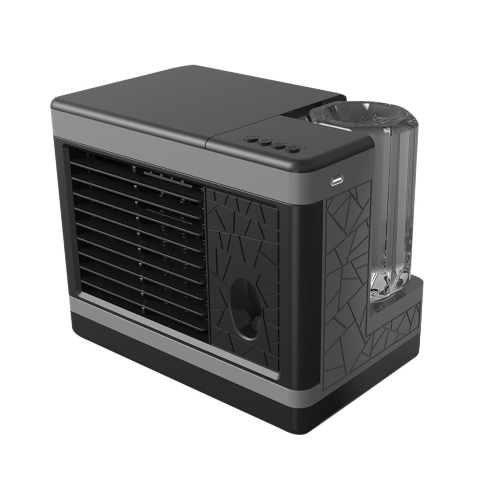 Spray Air Cooler,Mini Portable Air,Evaporative Cooler,Office Silent Fan ...