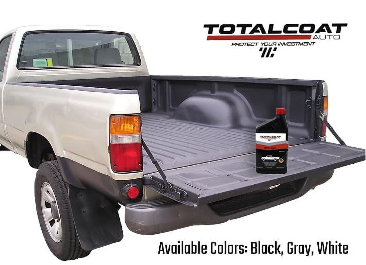 Spray In Bedliner Grey, Durable Truck Bed Coating Protects from Rust ...
