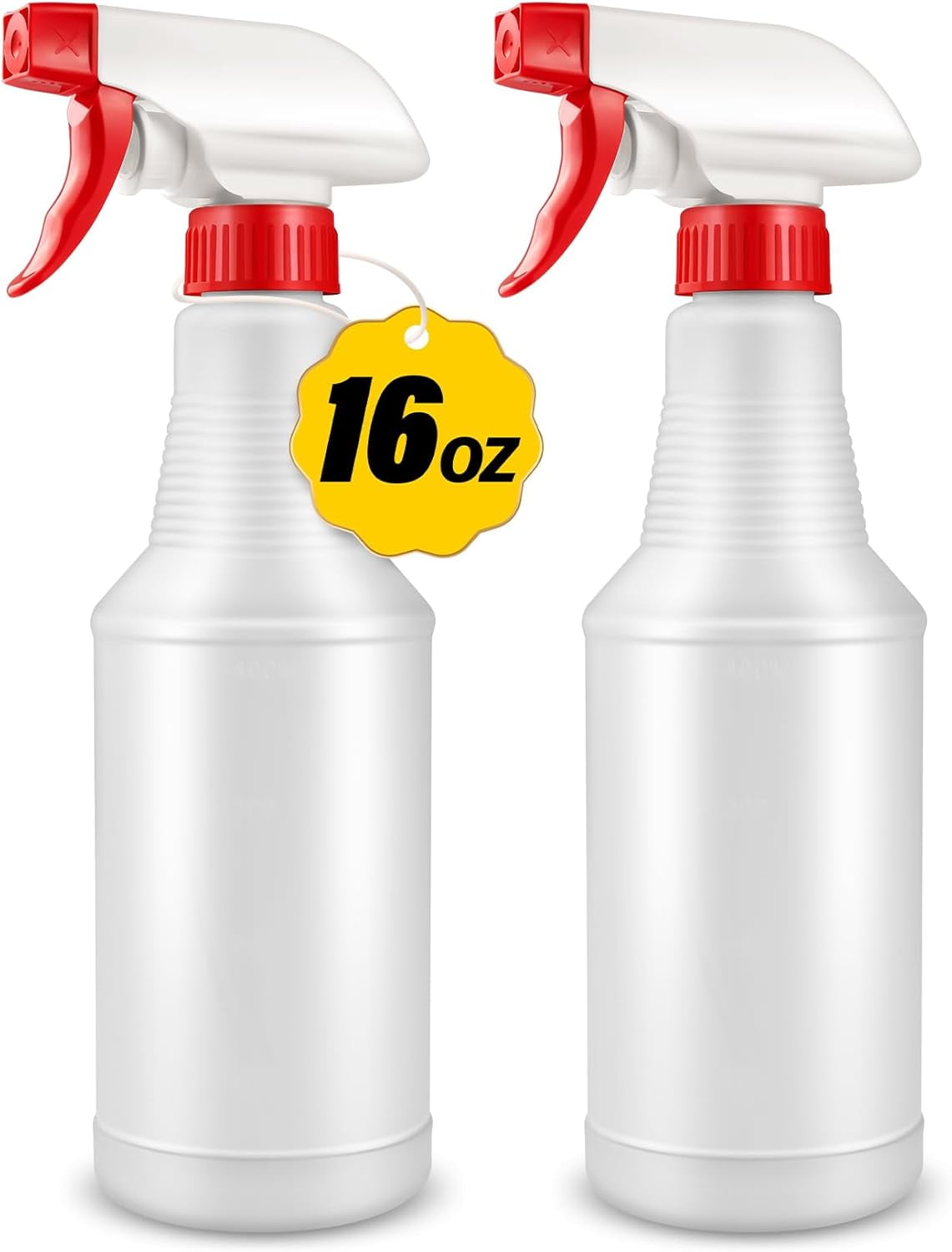 Spray Bottle 2 Pack Plastic Spray Bottles for Cleaning, 16oz/500ml ...