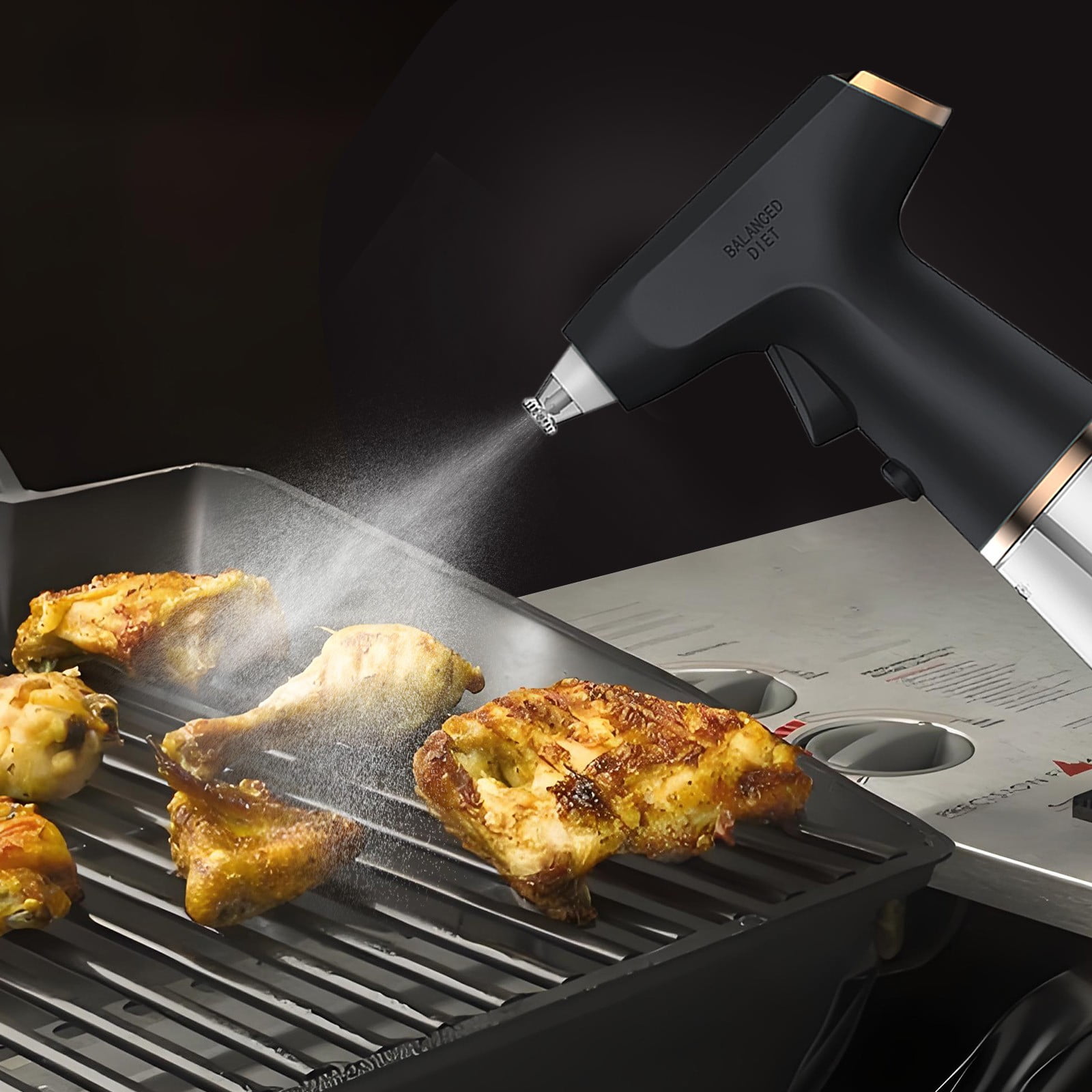 Spray Bottle Barbecue Fryer Olive Oil Spray Bottle Household Mist Spray ...