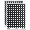 Spray Bottle Cleaning Icon 200+ Round Stickers - Black - Gloss Finish ...