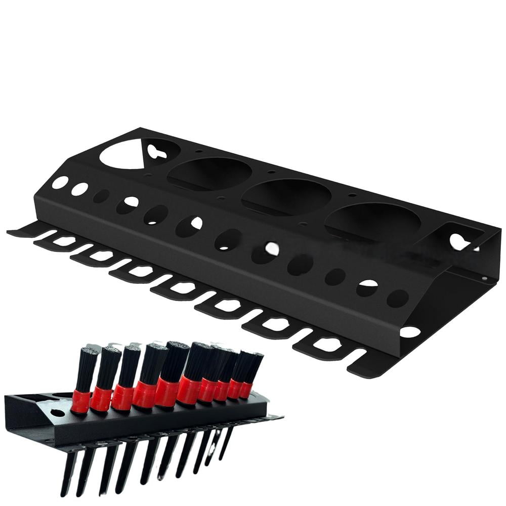 Spray Bottle Storage Rack, Wall Mount Auto Detailing Bottle Holder ...