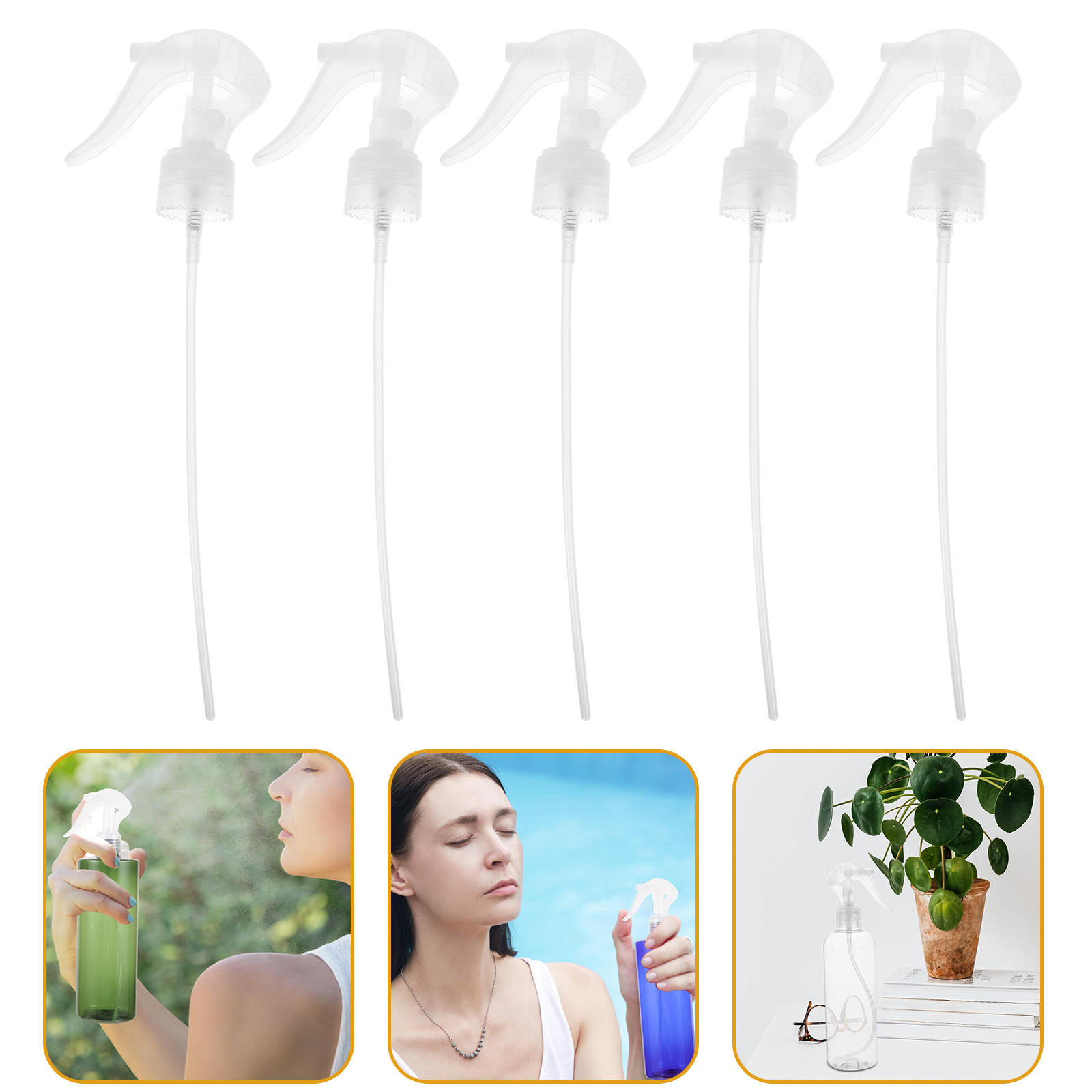 Spray Bottle Trigger Replacement Trigger Spray Bottle Tops Nozzles for ...