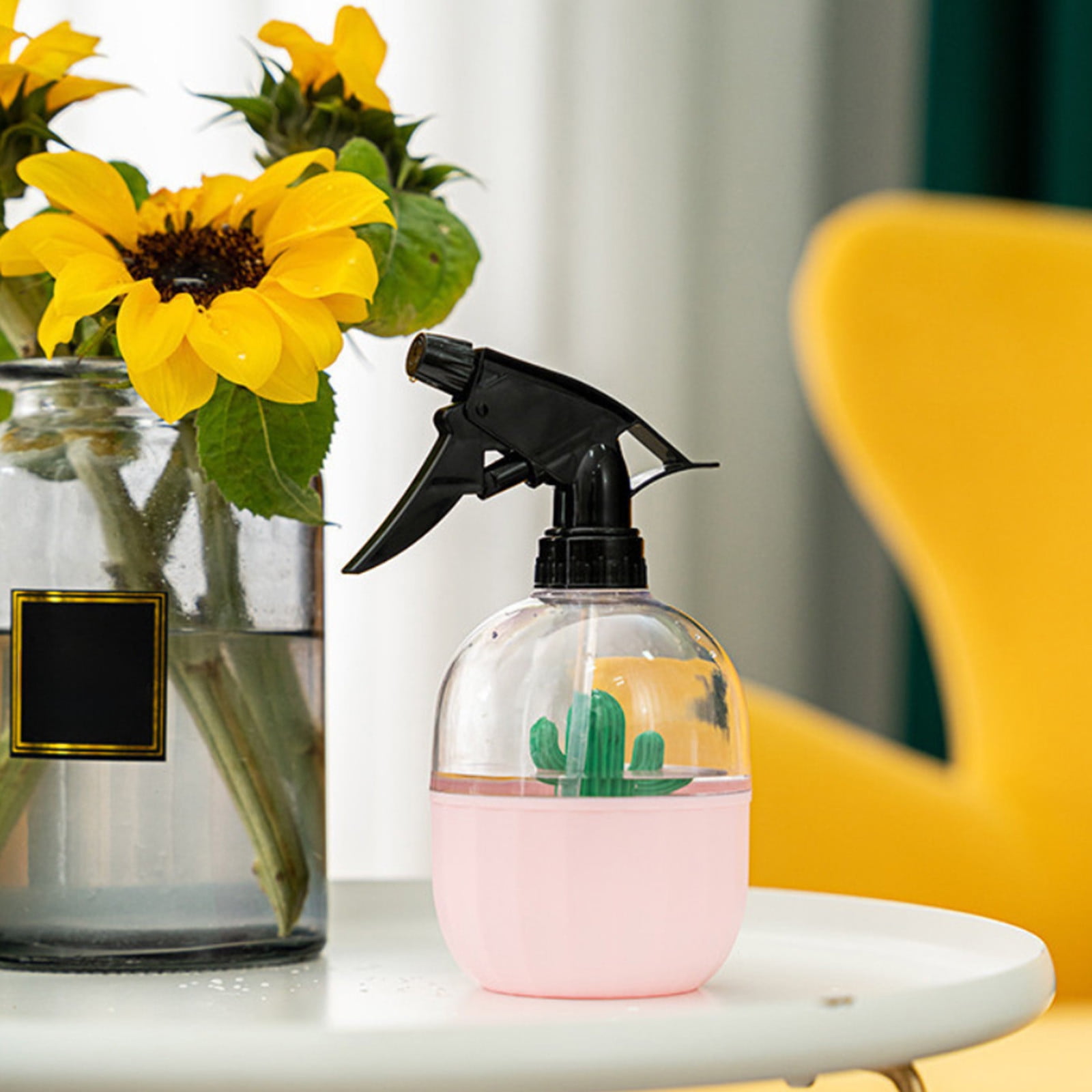 Spray Bottles, Refillable Spray Bottle Inventive Bottles in Cactus ...