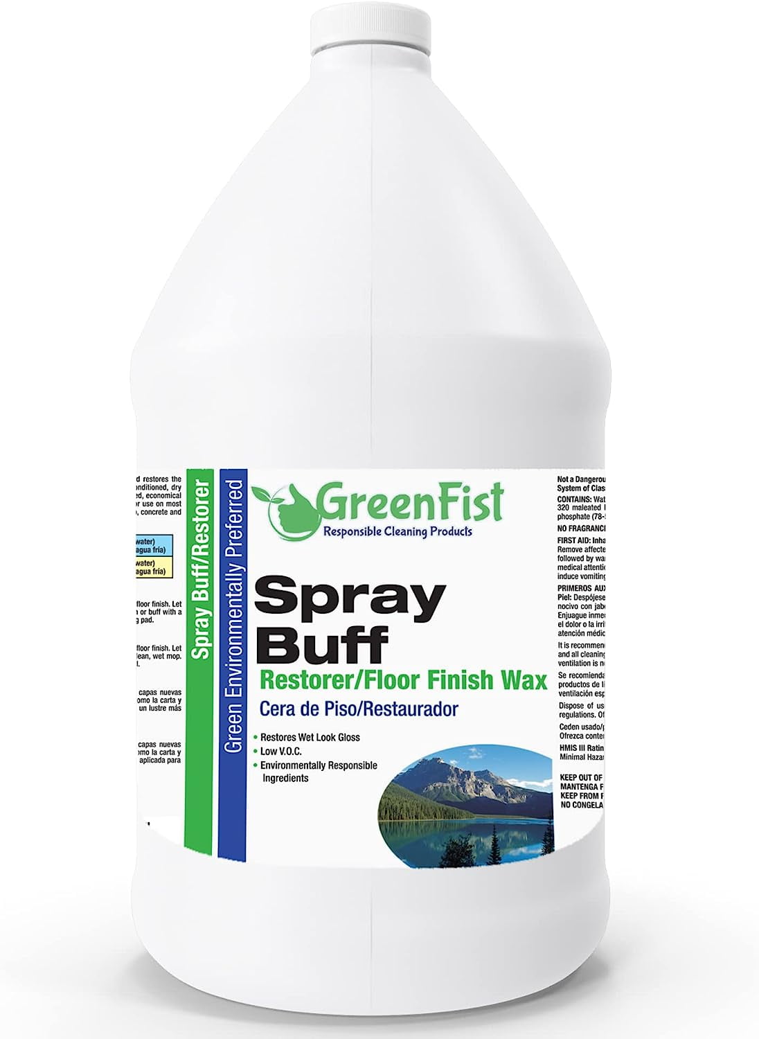 Spray Buff Restorer Renewing Floor Finish Wax Polisher Buffer[ Removes Surface Marks ...