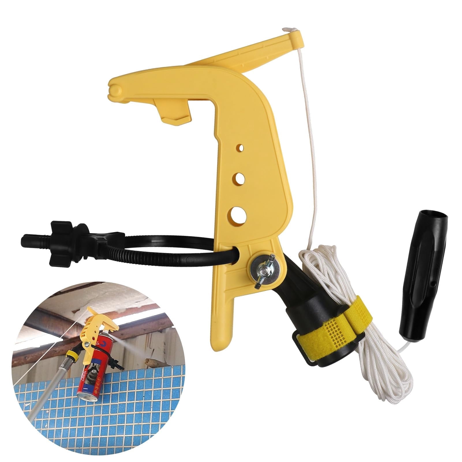 Spray Can Extension Pole Adaptor, Sprayer Adaptor for Aerosol Can and ...
