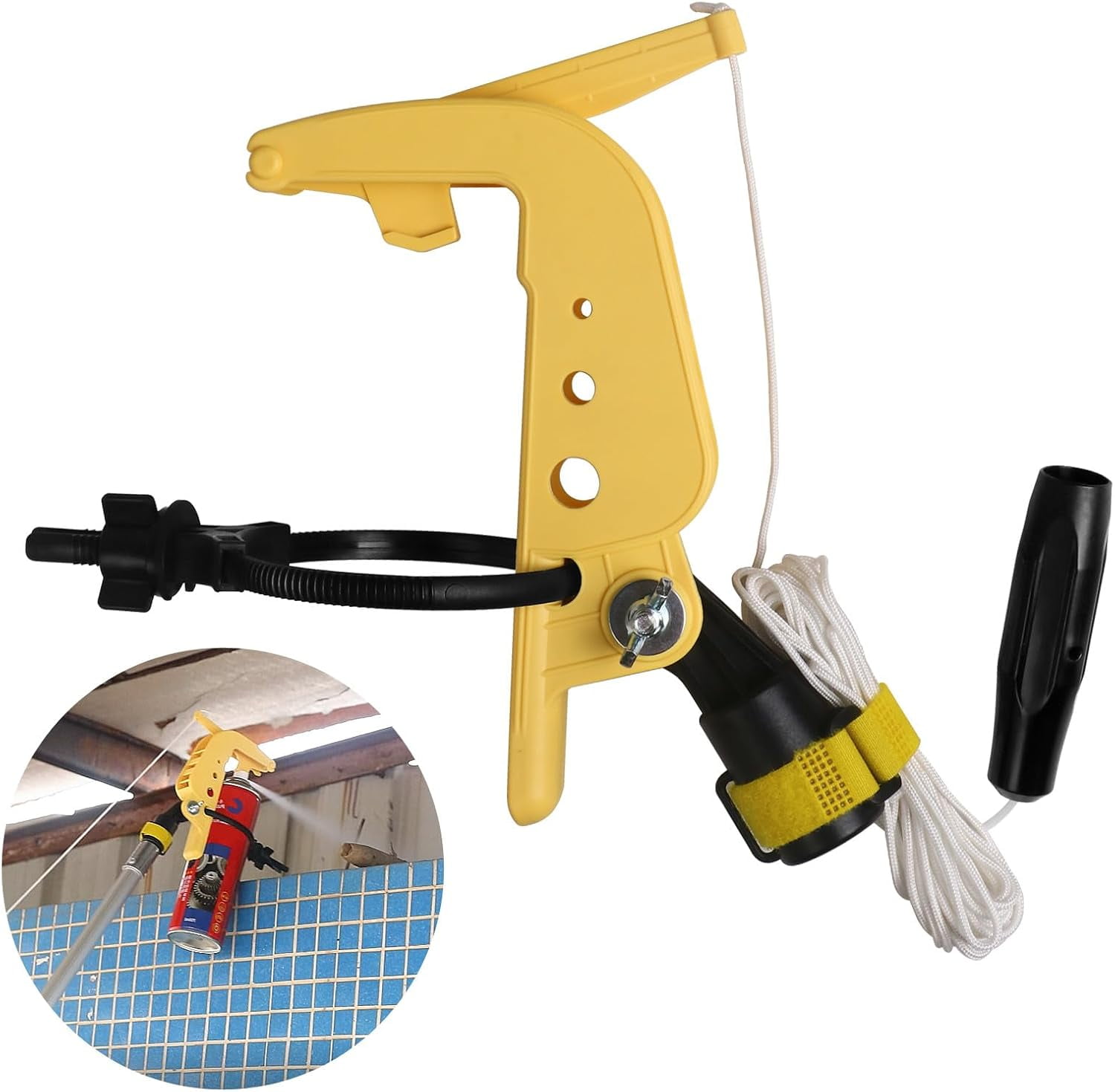 Spray Can Extension Pole Adaptor, Sprayer Adaptor for Aerosol Can and ...