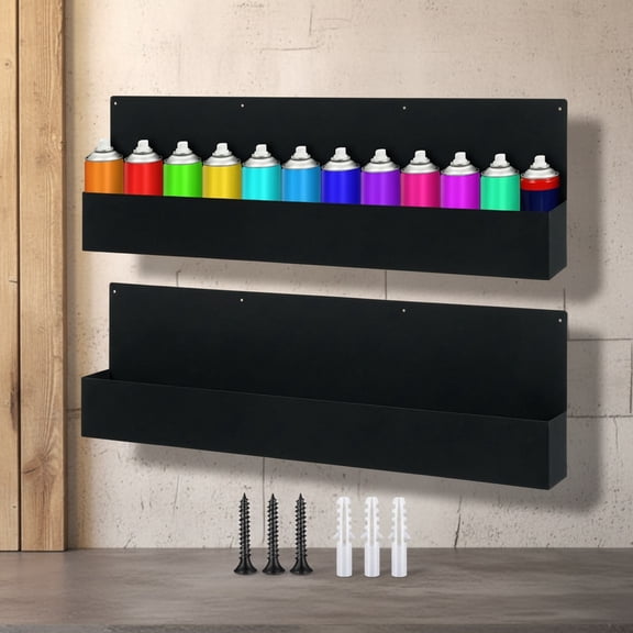 Shop Wall-Mounted Spray Paint Can Holders for Garage Storage