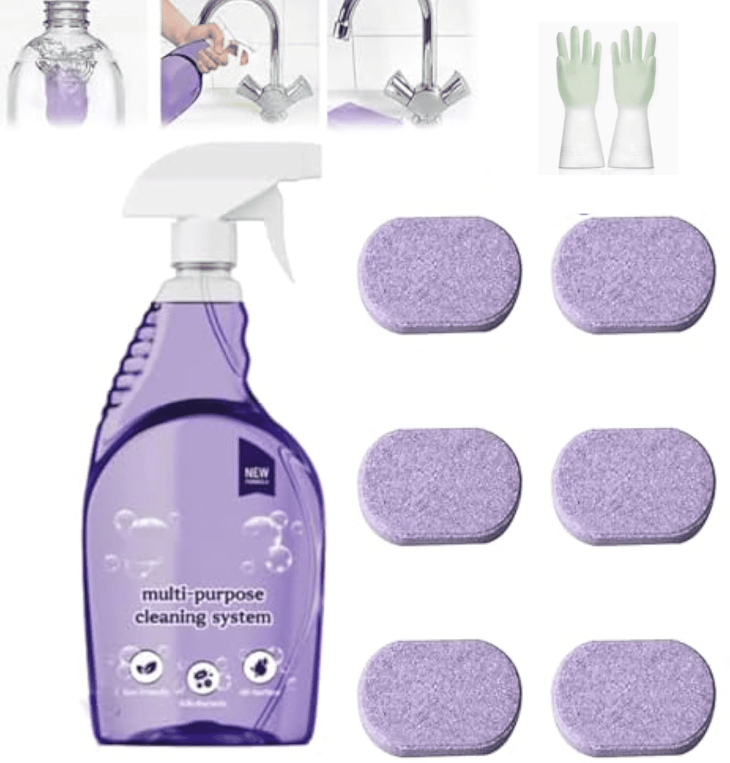 Spray Cleaner for Ovens - Multipurpose Foam Cleaning System - The ...