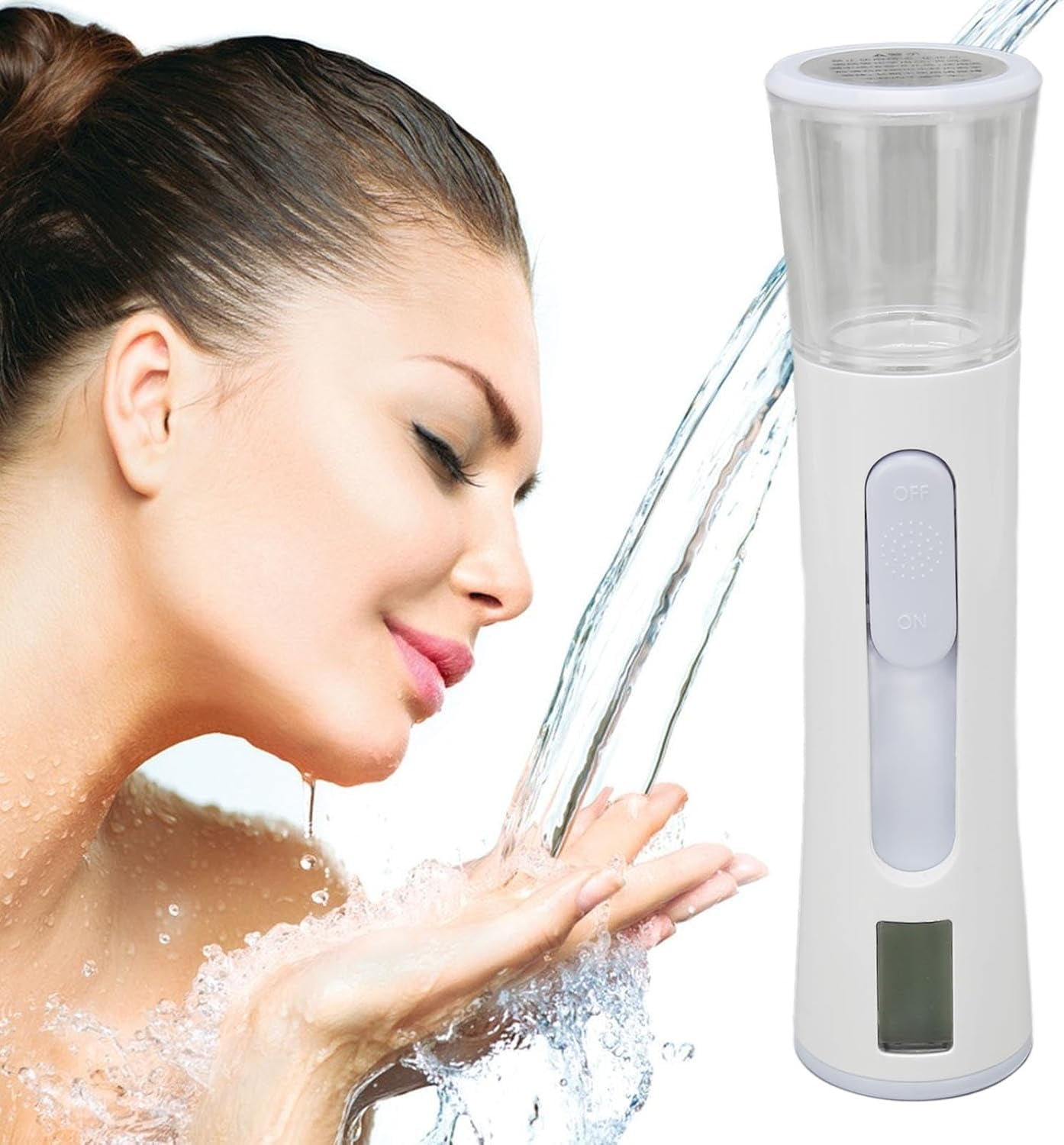 Spray Fine Mist Bottles with Double Spray Nozzle, Portable Facial ...