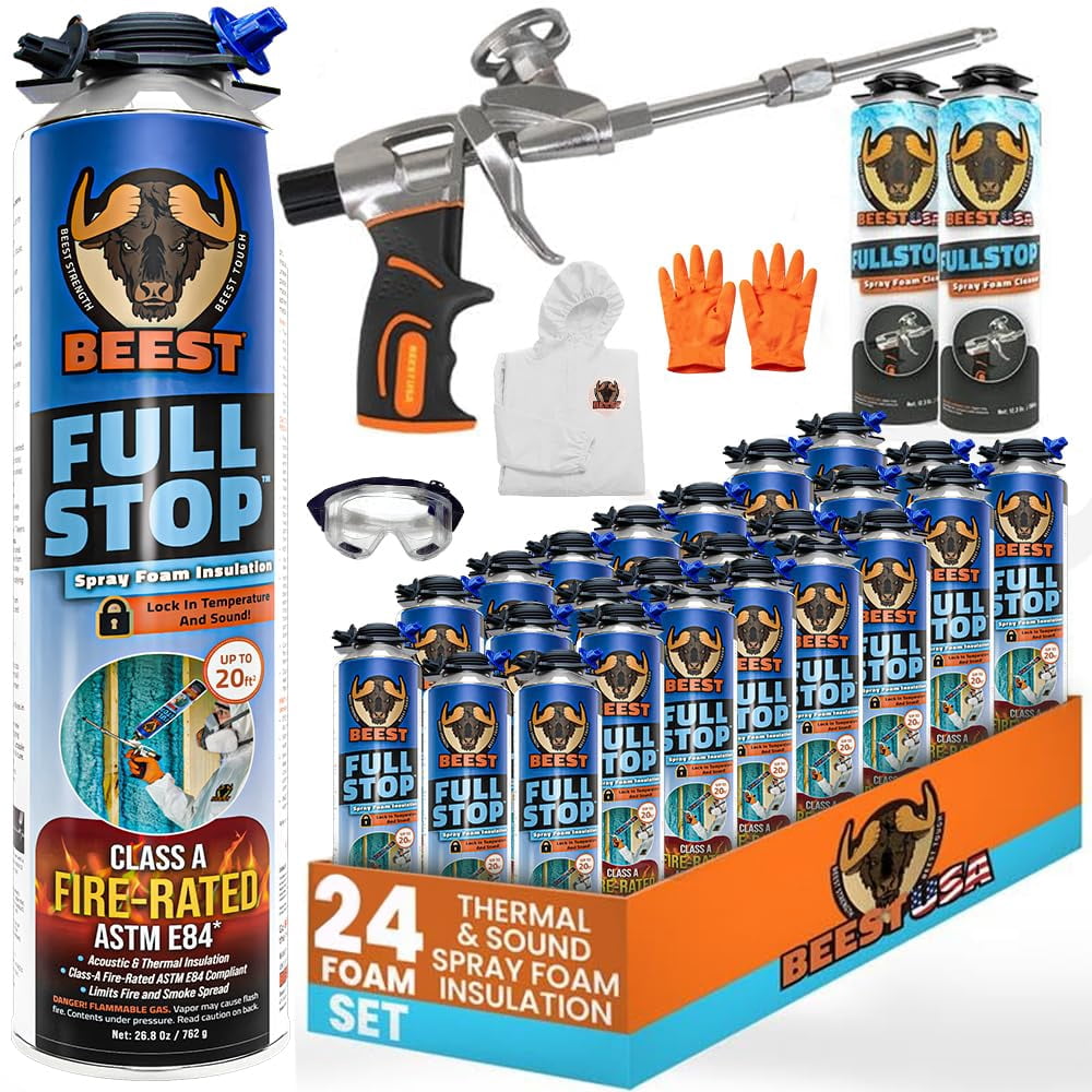 Beest Spray Foam Insulation, 24 Pack KIT, High Coverage - Walmart.com