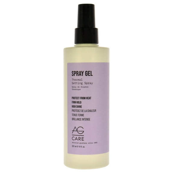 AG Hair Cosmetics Spray Gel - 8 oz, Thermal Setting Spray for Unisex ...