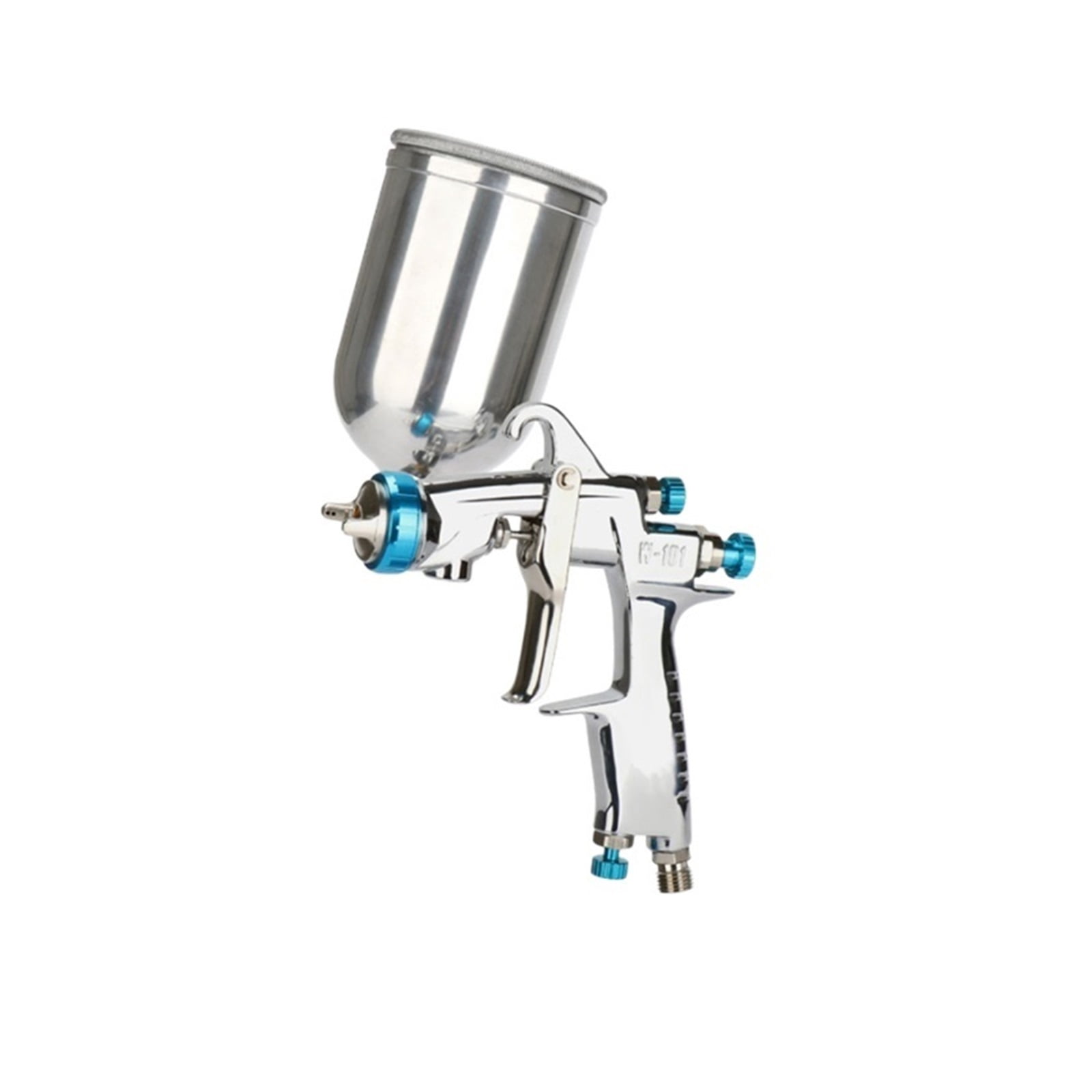 Spray Gun 400CC Plastic Pot Metal Cup 1.3/1.8mm W101 Authentic Sprayer ...