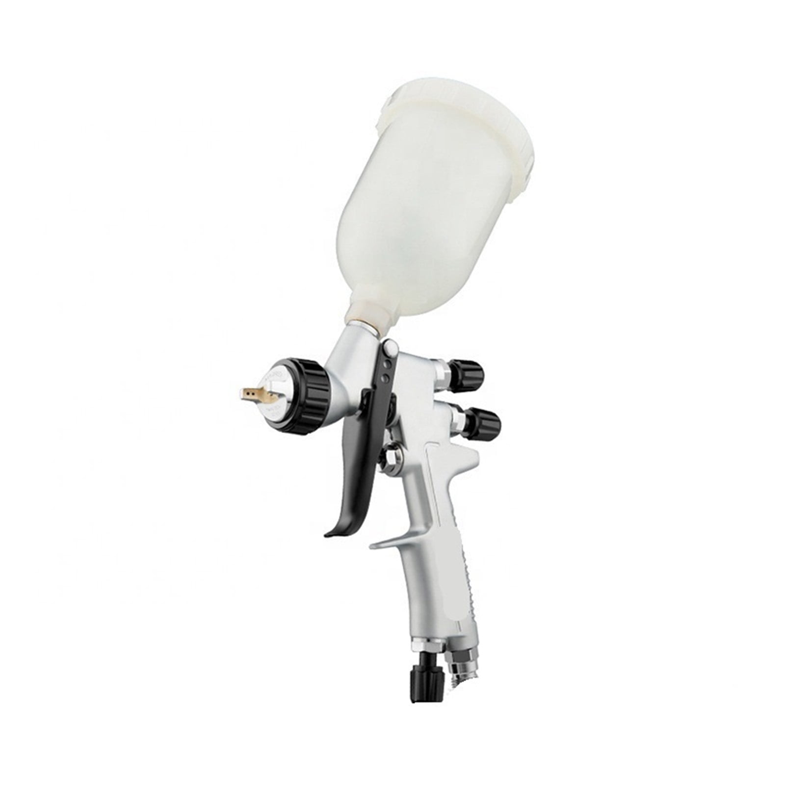 Spray Gun Steel Nozzle Airbrush Water Based Gravity Spray Gun for Car ...