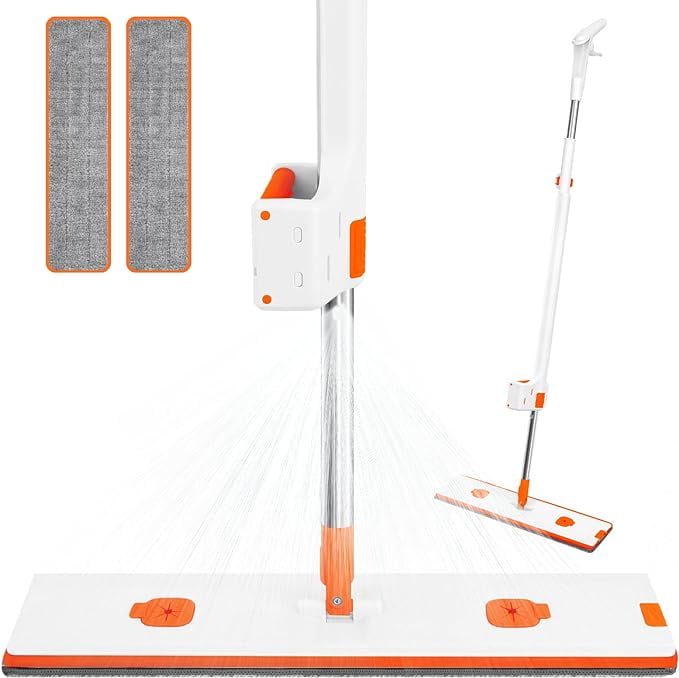Spray Mops for Floor Cleaning - Dry Wet Spray Mop with Refillable ...