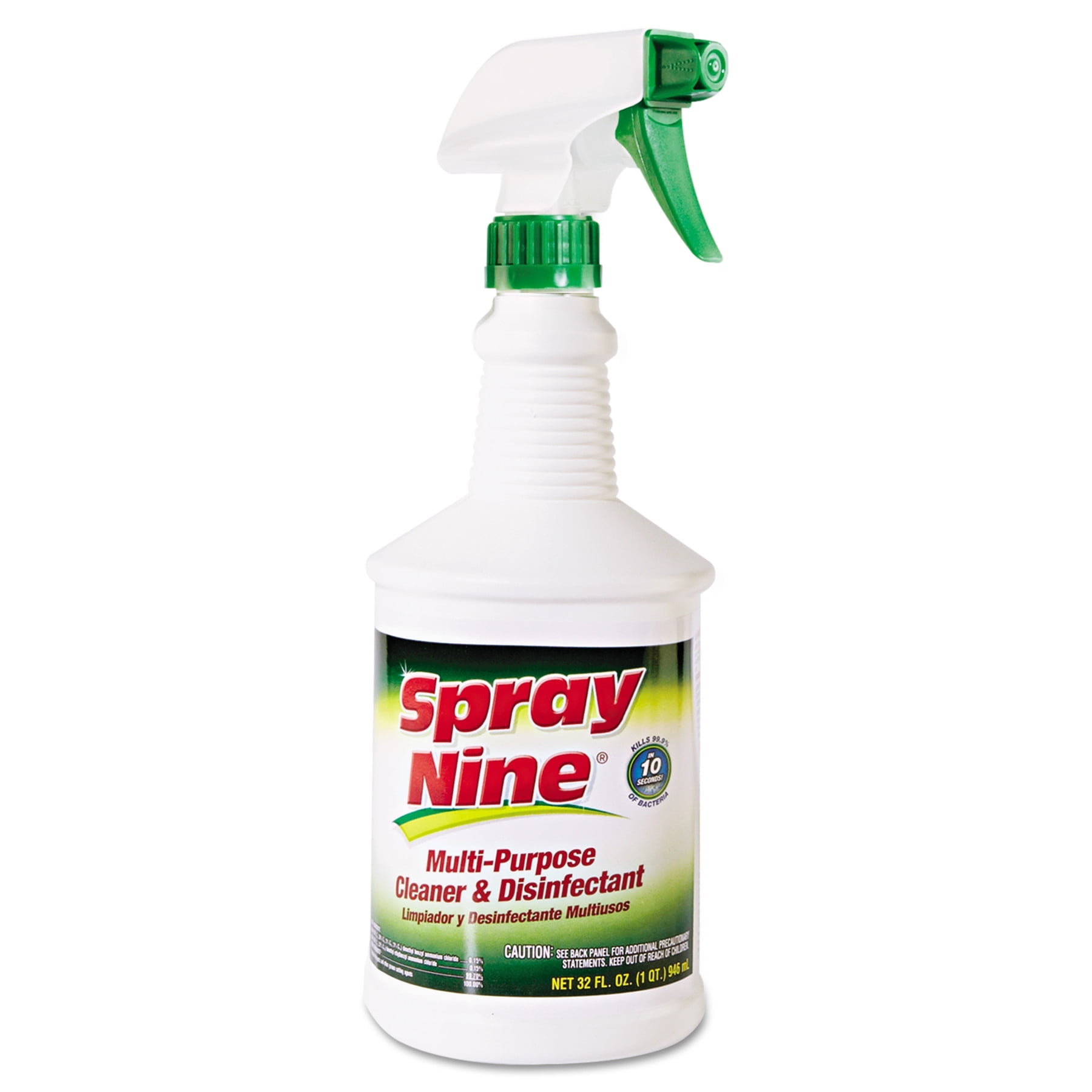 Spray Nine Antibacterial Cleaner/Degreaser - Heavy-Duty Cleaning Power ...