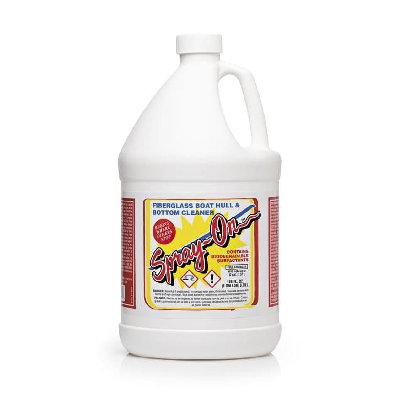 Spray-On 1 gal Fiberglass Boat Hull & Bottom Cleaner - Walmart.com