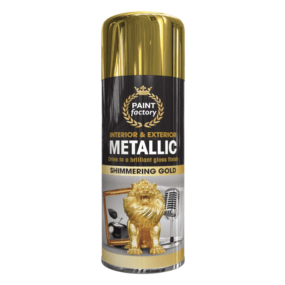Metallic Gold Spray Paint 400 ml - Walmart.com