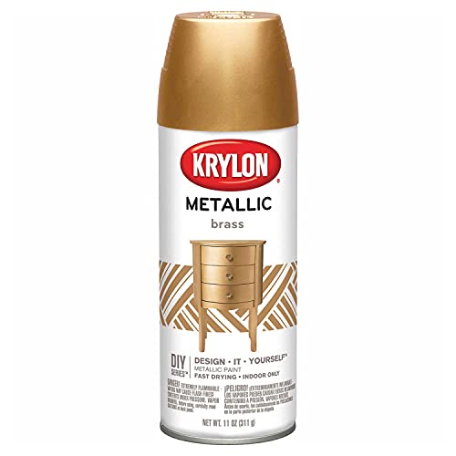 Spray Paint,Brass Metallic - Walmart.com