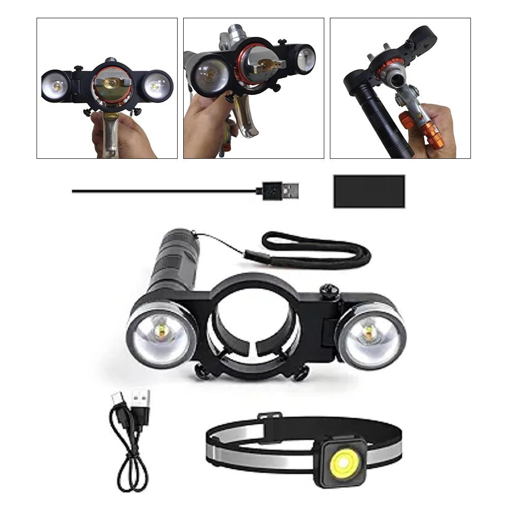Spray Paint Light automotive Paint Lighting with Warm Spray Portable ...