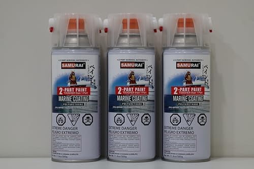 Spray Paint for Marine 2-Part Polyurethane marine Spray Paint (RED ...