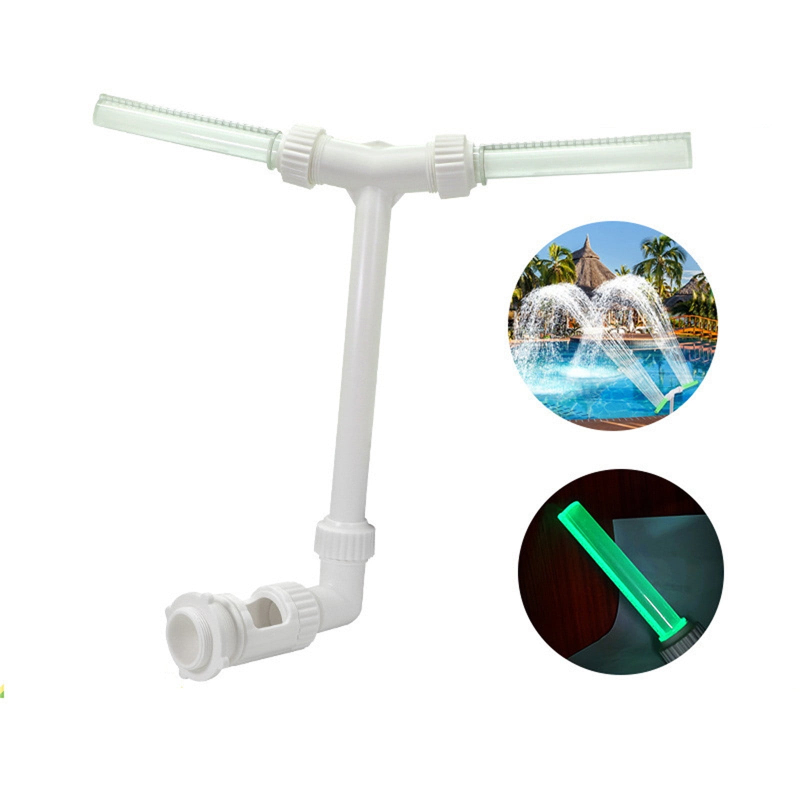 Spray Pool Fountain, 10-20°F Cooler Water for Above/In-Ground Pools ...
