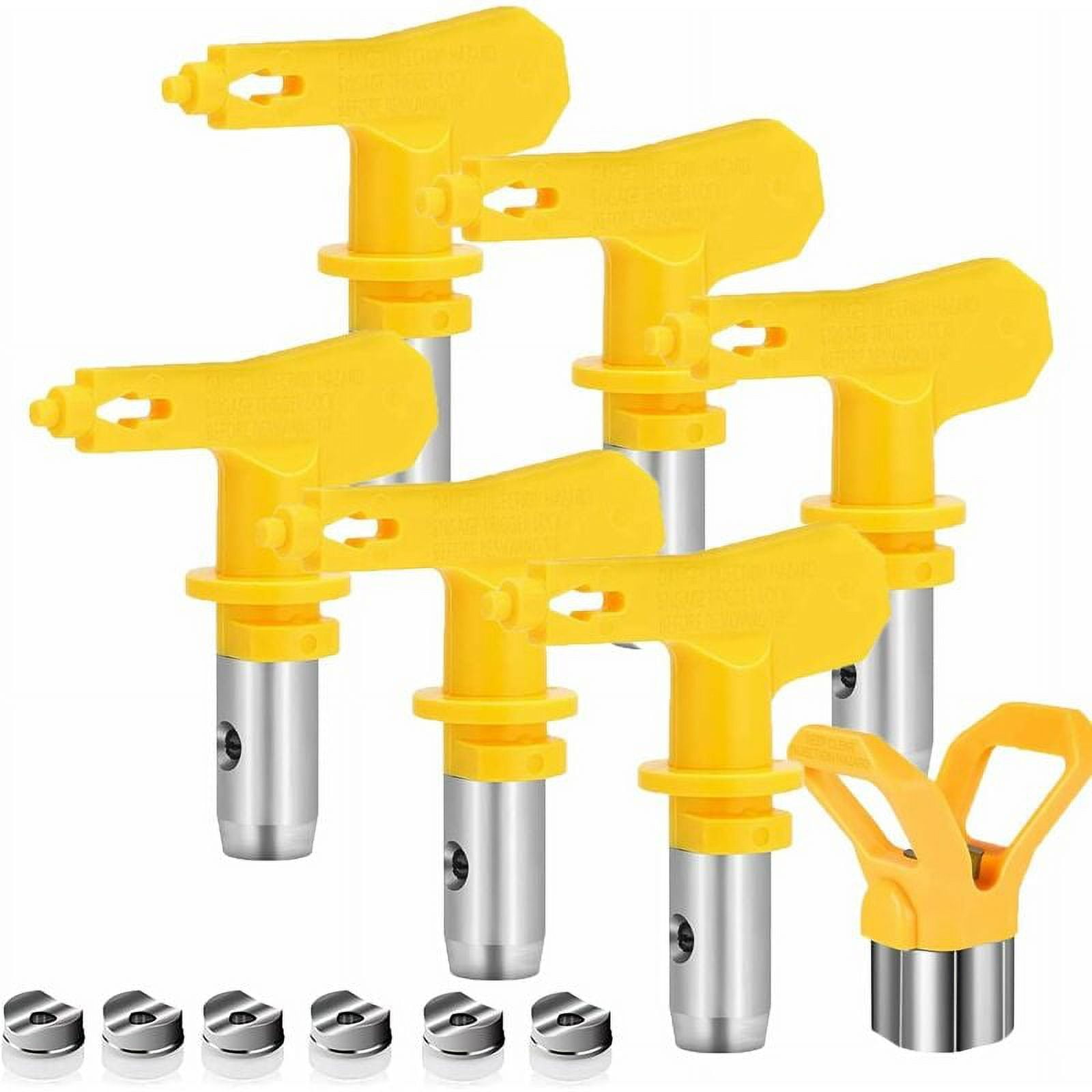 Spray Range Adjustment, Reversible Airless Paint Sprayer Nozzle Tips ...