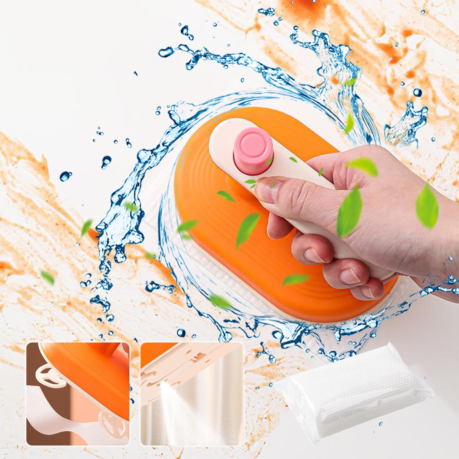 Spray Rechargeable Cleaning Wipes Replace Household Cleaning Disposable ...