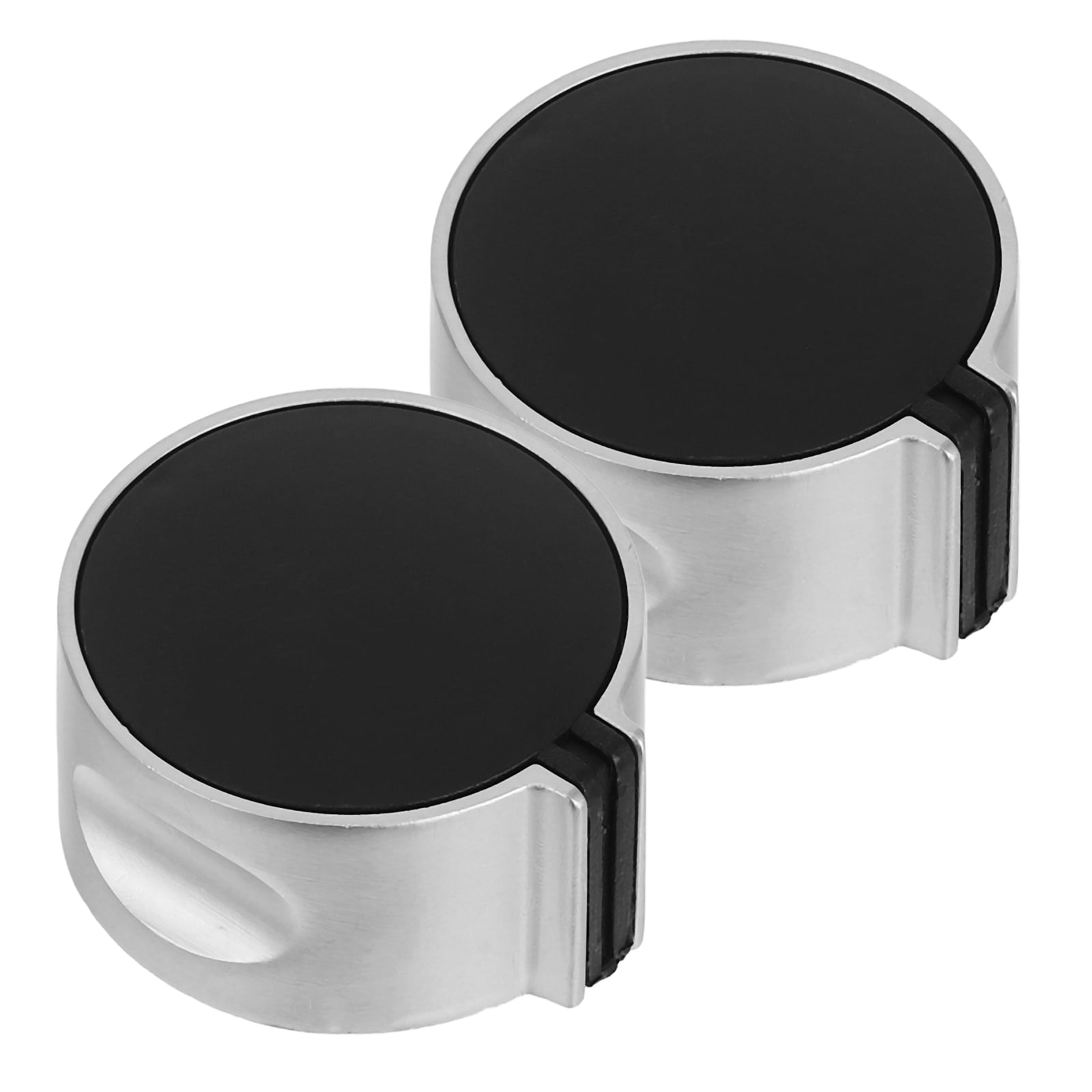 Homoyoyo Safety Door Knob Covers Gas Stove Knob Covers Zinc Alloy Black ...