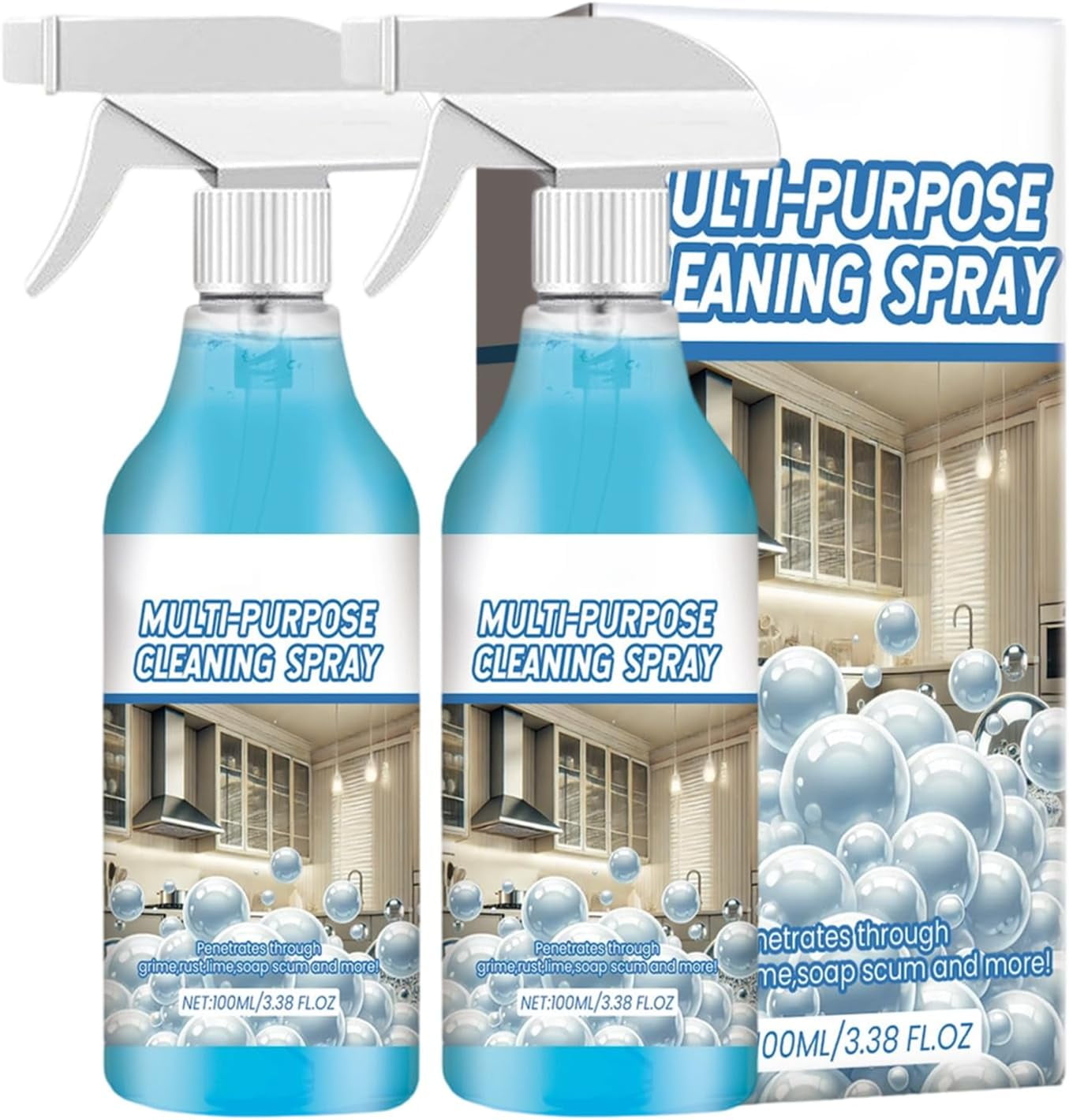 Spray Splash Cleaner, Multi Purpose Cleaning Spray for Kitchen ...