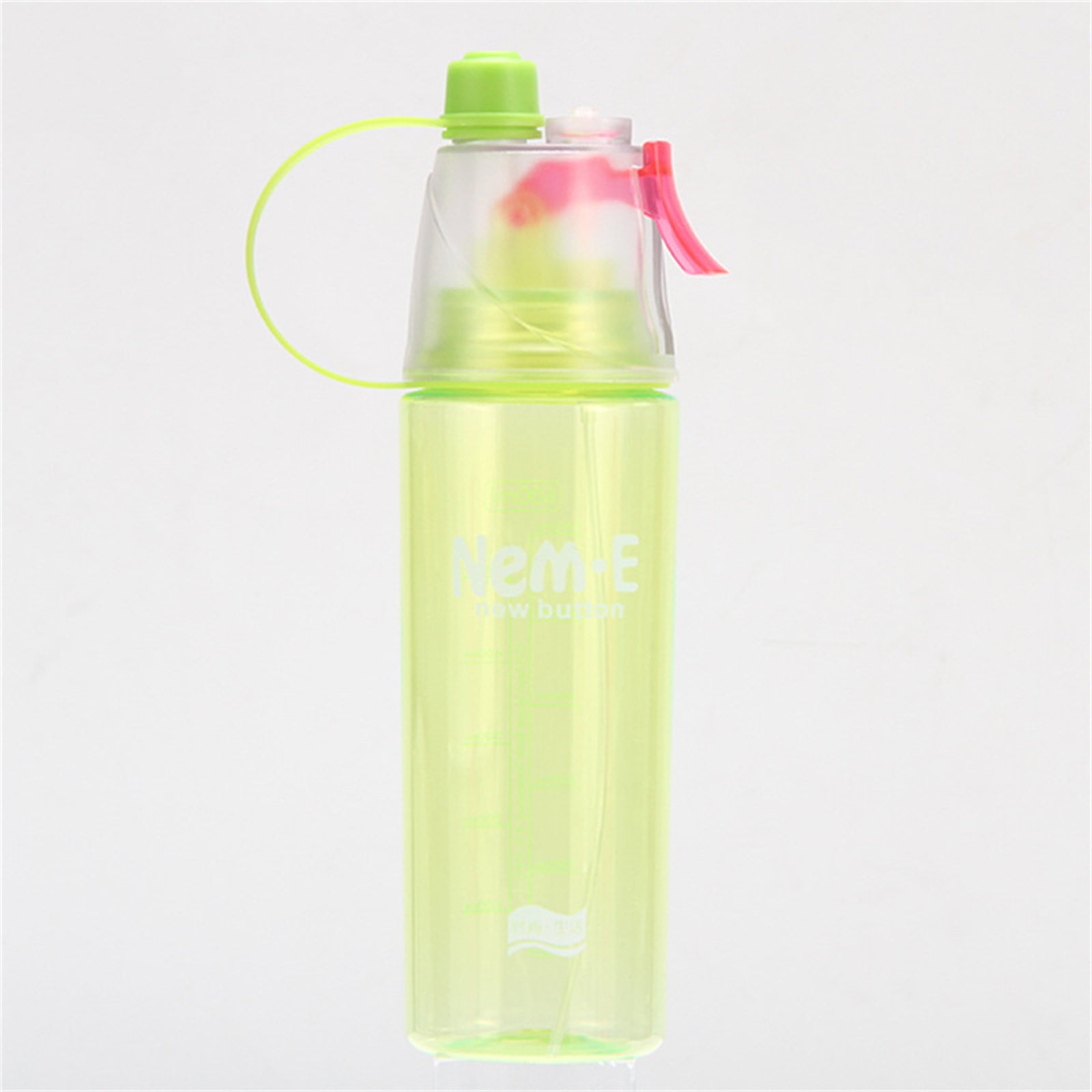 Spray Sports Water Bottle For Gym, Cycling Hydration Bottle With Mist ...
