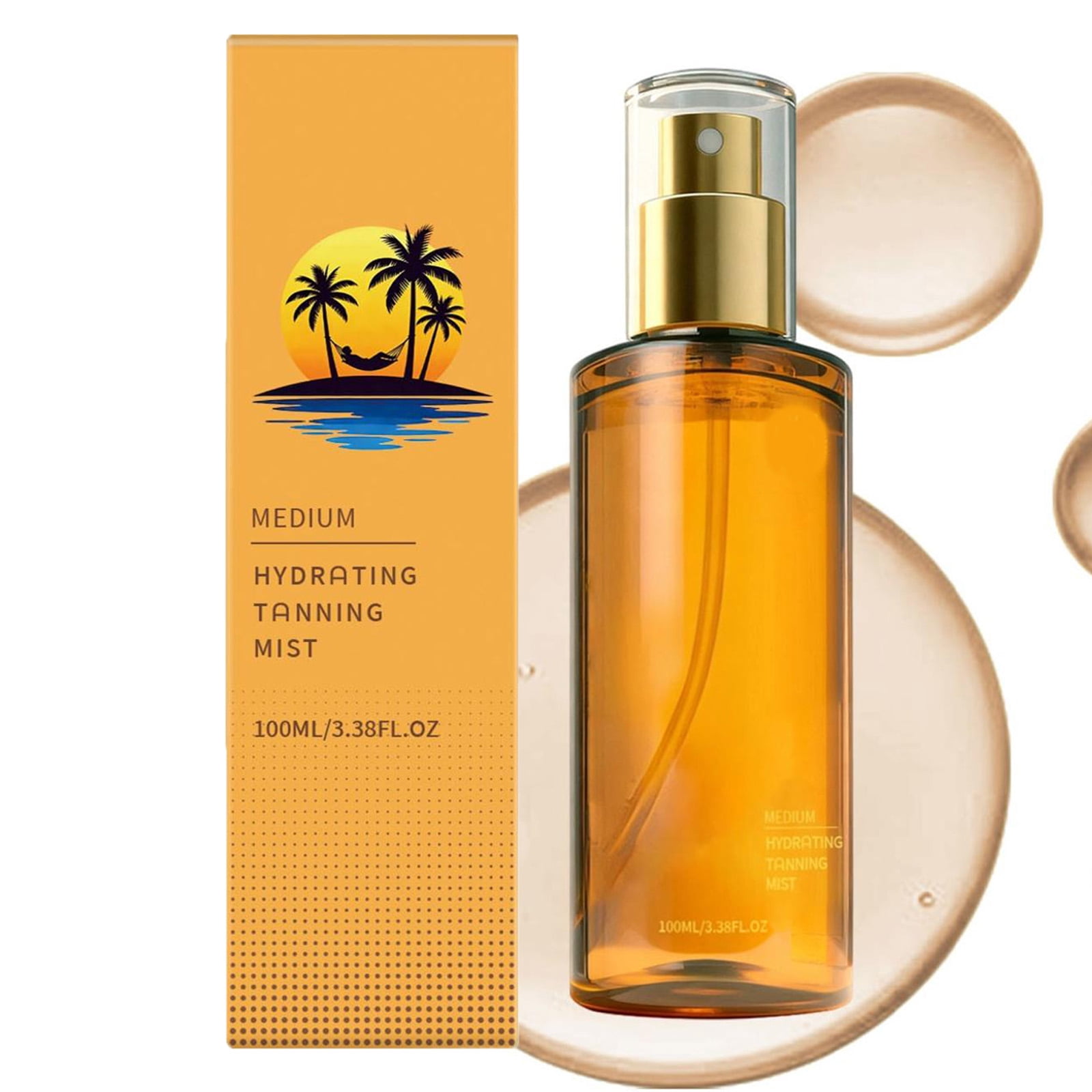 Spray Tan,Tanning Mist,Self Tanning Mist for Face & Body, Lightweight ...