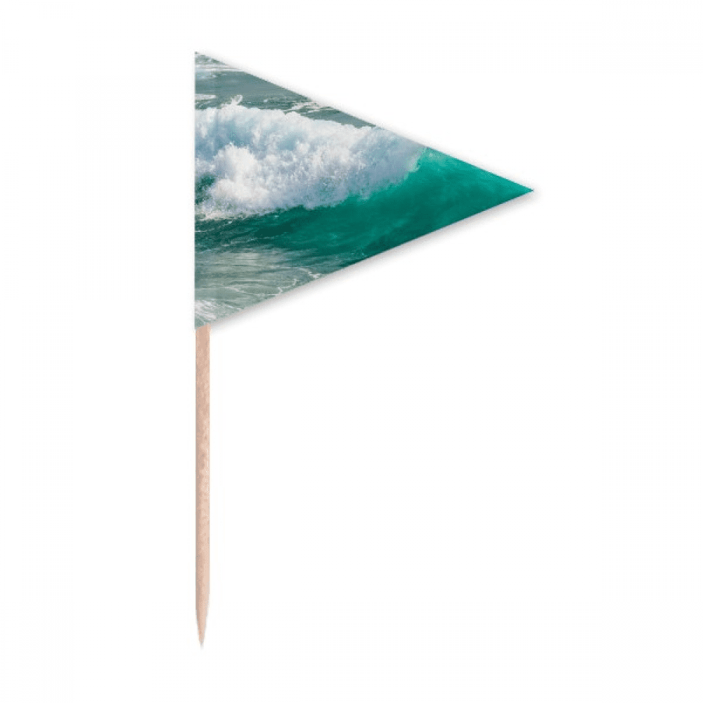 Spray Water Sea Wave Science Nature Picture Toothpick Triangle Cupcake ...