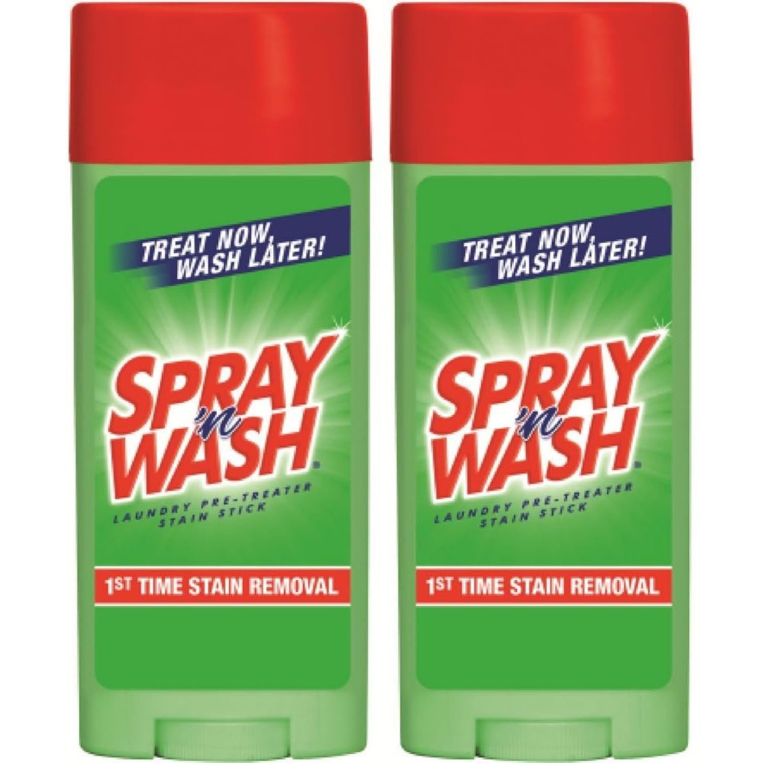 Spray 'n Wash Laundry Stain Removal Pre-Treater Stain Stick (Pack of 2 ...