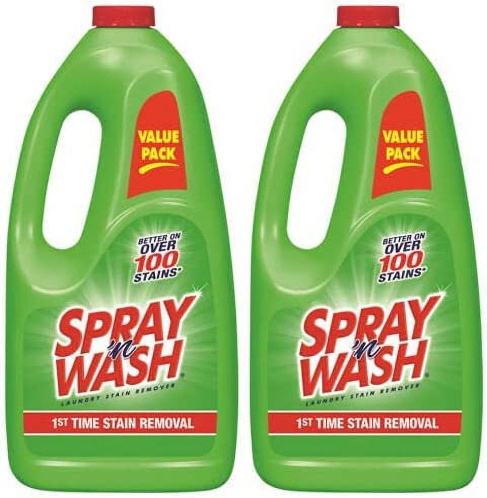 Spray 'n Wash Pre-Treat Laundry Stain Remover Refill 60 oz (Pack of 2 ...