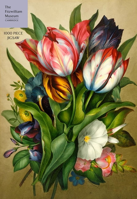 Spray of Tulips 1000 Piece Jigsaw Puzzle: A Fitzwilliam Museum ...