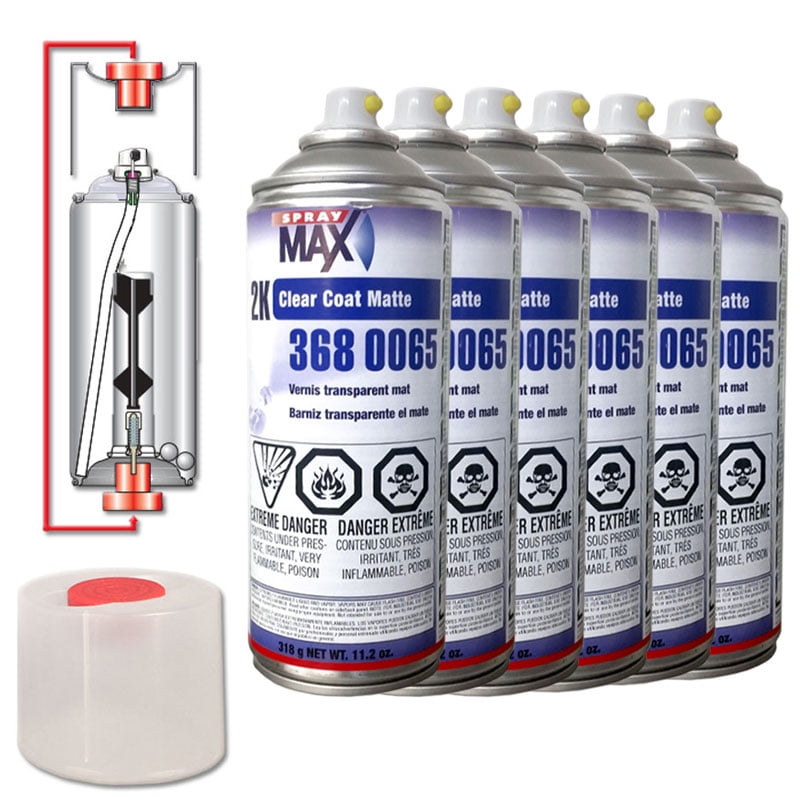 SprayMax 2K Matte Clear Coat, 3680065 - Walmart.com
