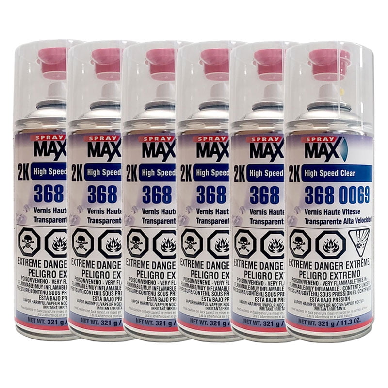 SprayMax 3680069 2K High Speed Clear - Walmart.com