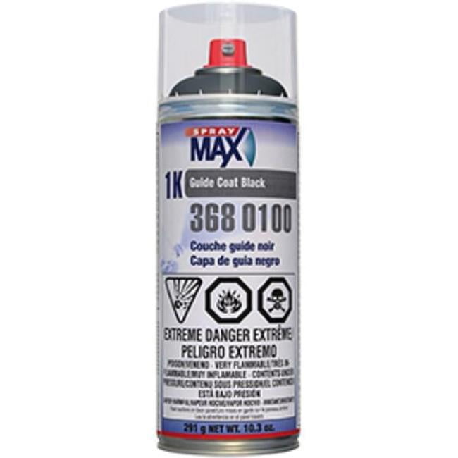 SprayMax SPM-3680100 10.3 oz 1K Guide Coat Black Aerosol - Walmart.com