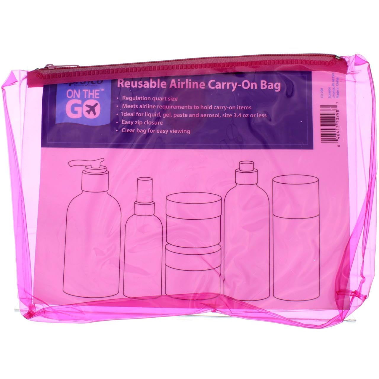 Sprayco Airline Carry-On Bag 1 ea - Walmart.com