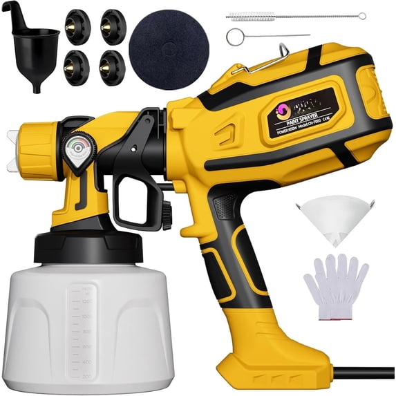 Sprayer, 850W HVLP with 1400ml Detachable Container, Sprayers with 4 ...