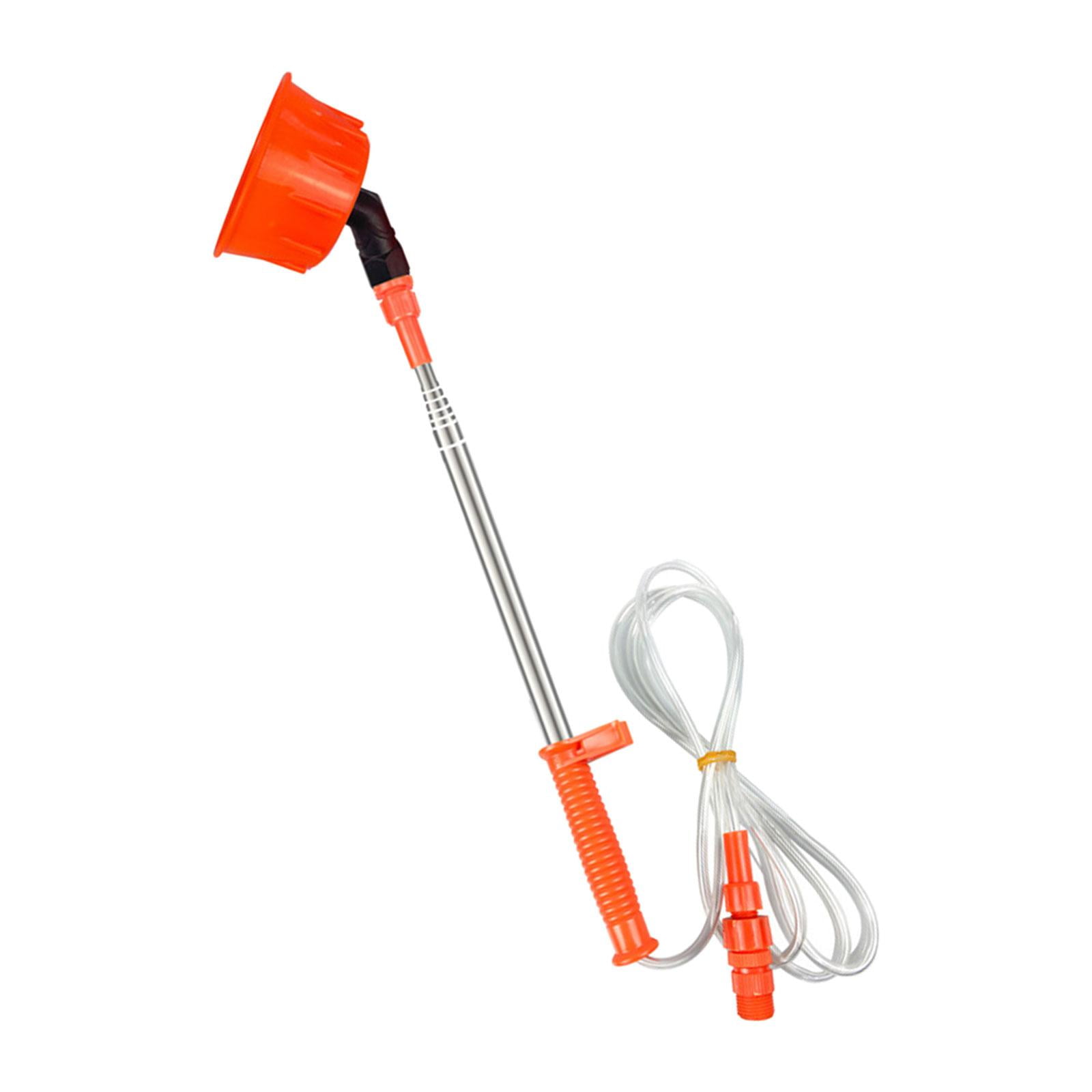 Sprayer Rod Water Sprayer Wand Long Telescopic Tube Ergonomic Handle ...