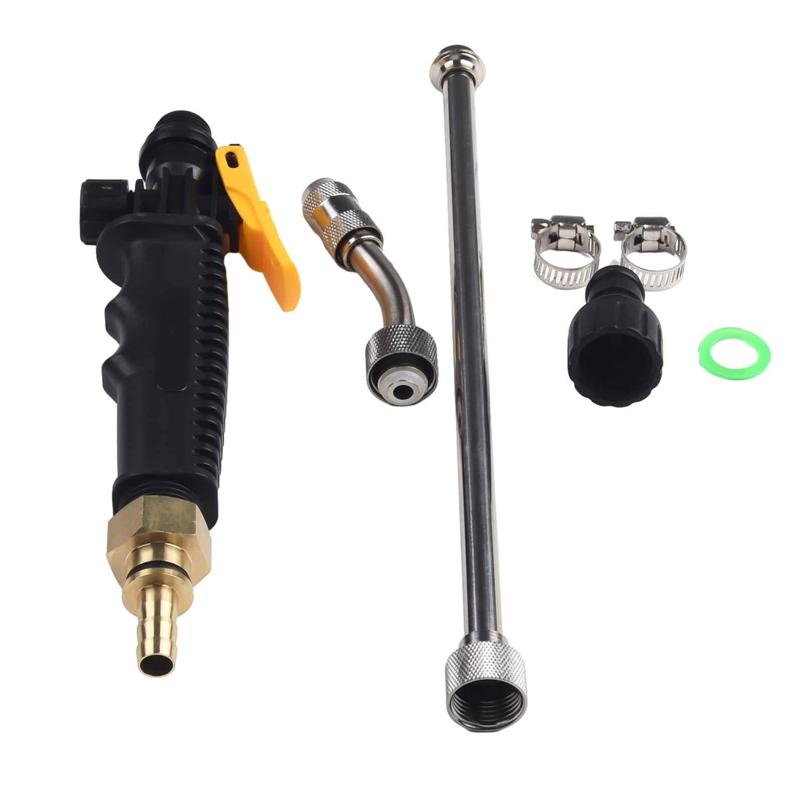 Sprayer Wand 3/8\" Brass Barb Stainless Steel Sprayer Wand Car Wash - Walmart.com