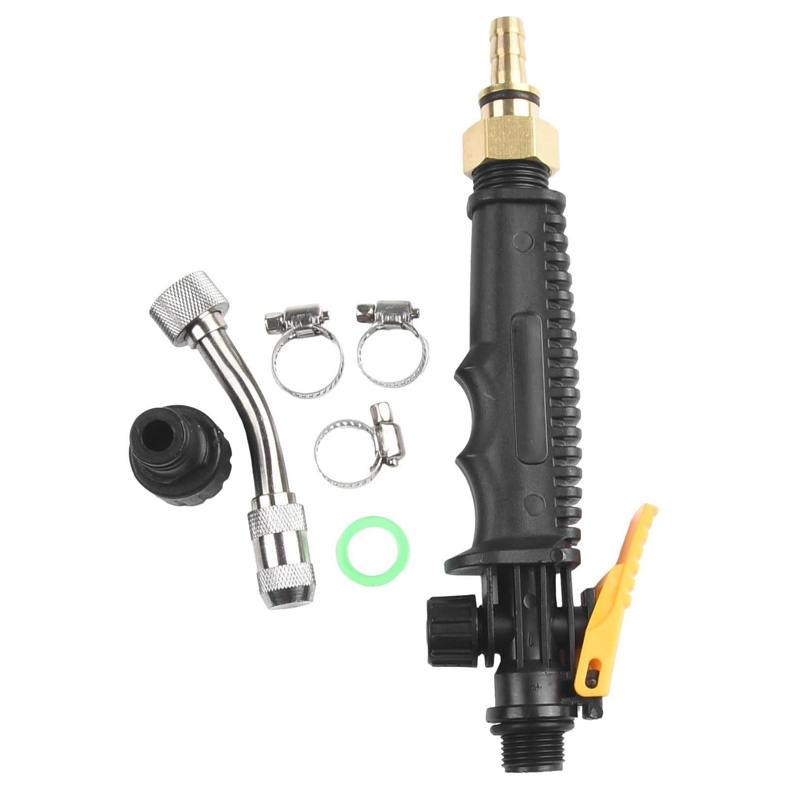 Sprayer Wand 3/8\" Brass Barb Stainless Steel Sprayer Wand Universal Car Wash - Walmart.com