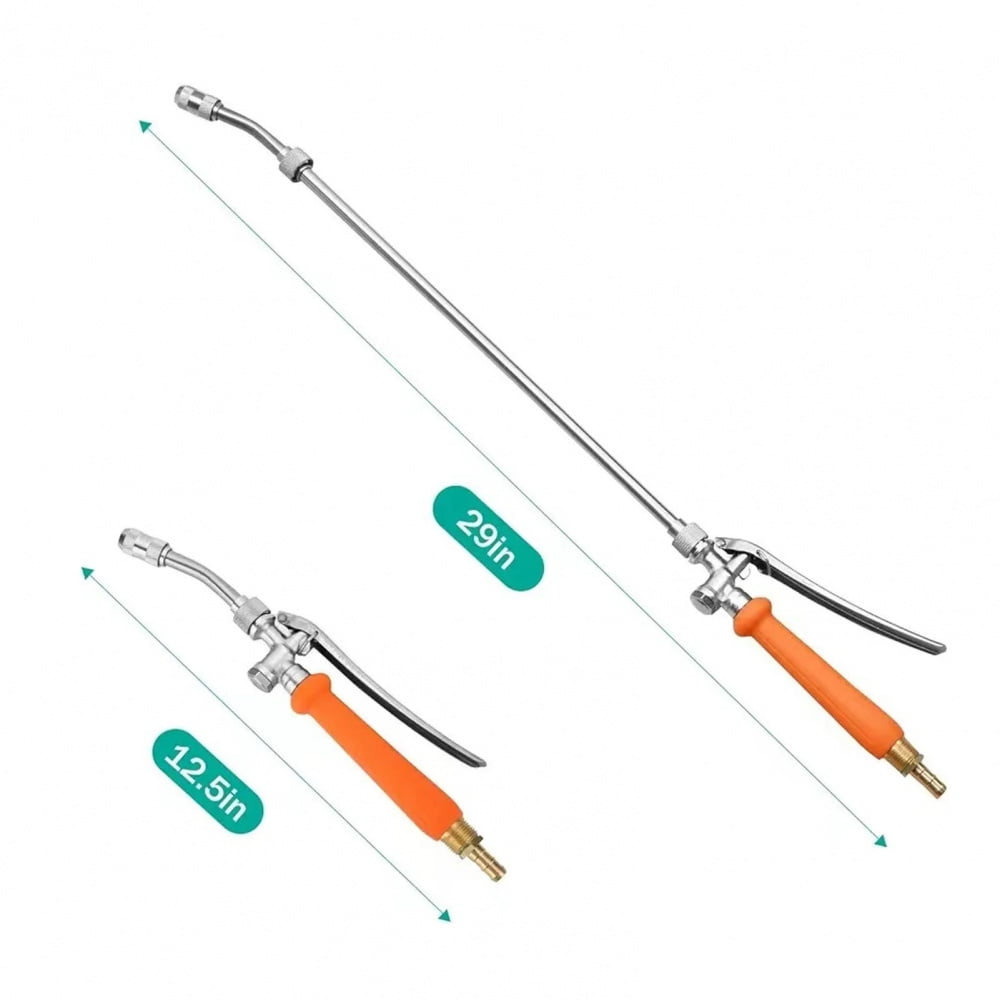 Sprayer Wand Stainless Steel Adjustable with Copper Nozzle Sprayer Rod ...