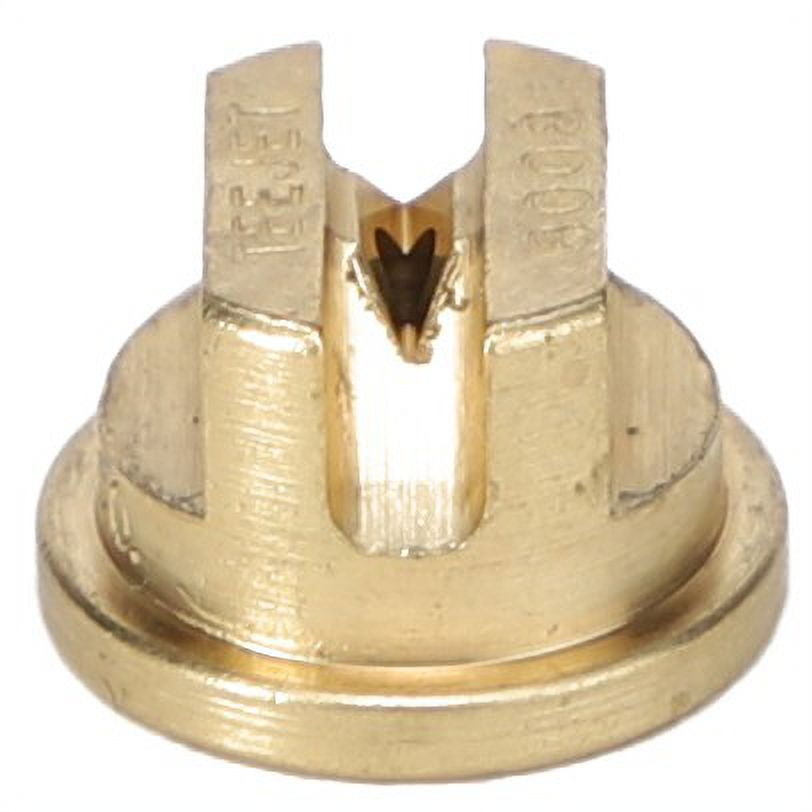 Spraying Systems TP8008 Brass Teejet VisiFlo Flat Spray Tip - Walmart.com