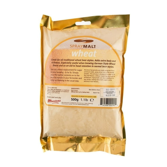 Spraymalt Wheat | Elevate Your Bitters with Rich Malt Flavour (500 g ...