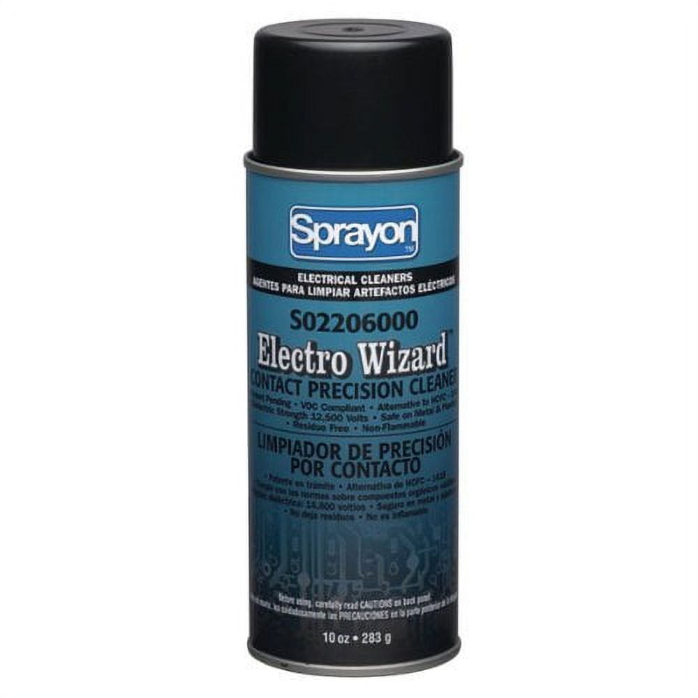 Sprayon Contact Cleaner, Aerosol Spray Can, 10 oz, Liquid SC2206000 ...