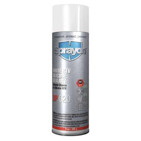 Sprayon RTV Silicone Sealant,White,8 oz. S00020000 - Walmart.com