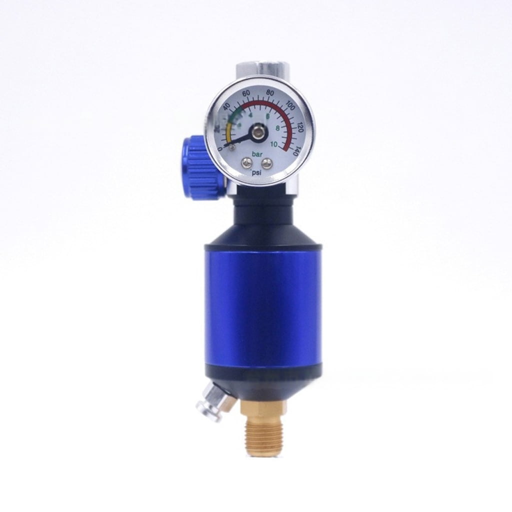 Sprays Regulator Gauge with Air Filter 1/4 Threads Oil Water Separator ...